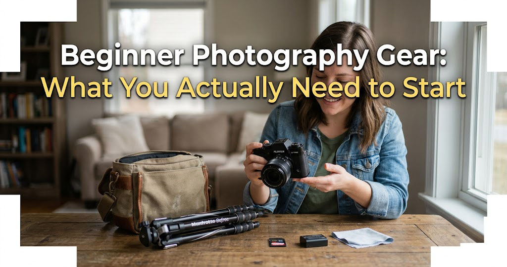 Beginner Photography Gear: What You Actually Need to Start (2026 Guide)