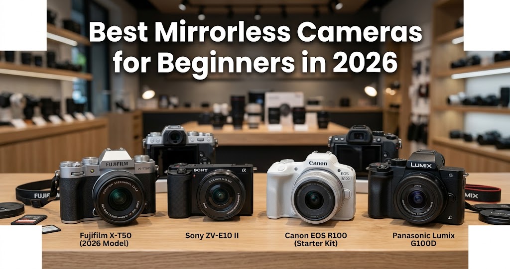 Best Mirrorless Cameras for Beginners in 2026